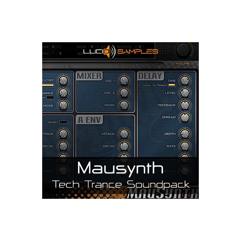 Mausynth Tech Trance - Soundpack of FL Studio Projects + Midi Pack
