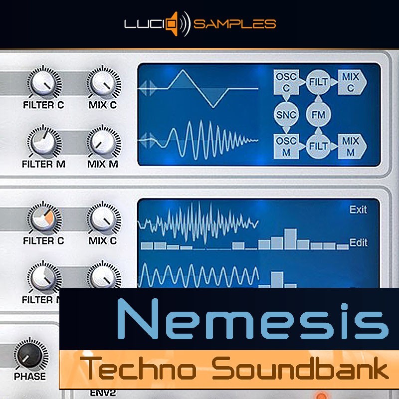 Nemesis Techno Music - Soundbank for Nemesis Software Synth