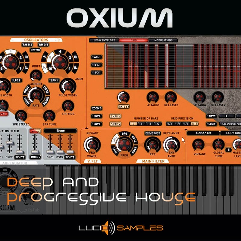 Oxium Deep e Progressive House - Presets para Oxium Synth