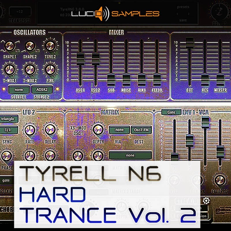 Tyrell N6 Hard Trance Vol. 2 - Soundset économique pour Tyrell N6