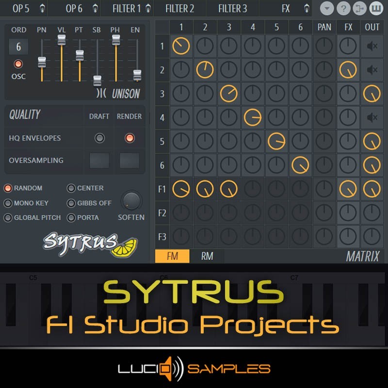 Sytrus Fl Studio Daw Projects - 10 projets FL avec synthé Sytrus