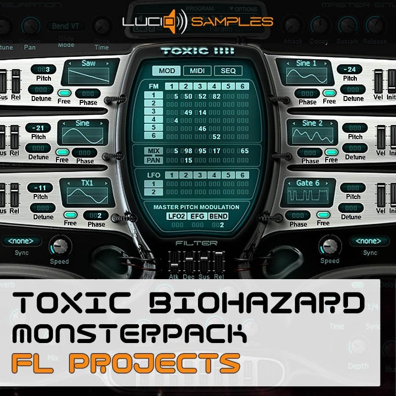 Projetos FL Monsterpack de Risco Biológico Tóxico - 13 Modelos de ...