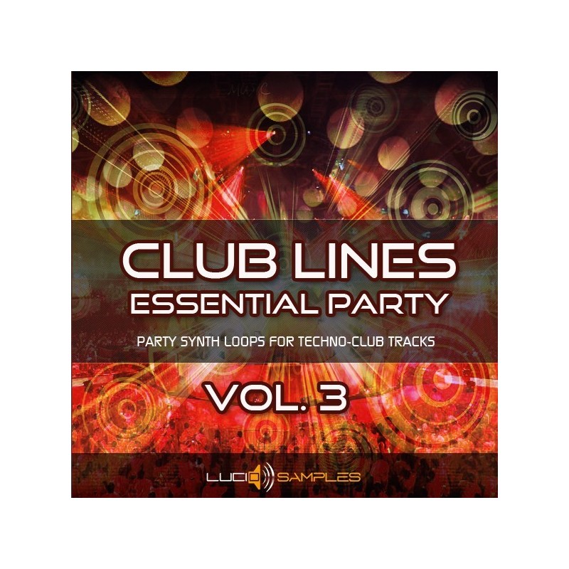 Clublines Vol. 3 - Synth Loops pour la Production de Musique de Club